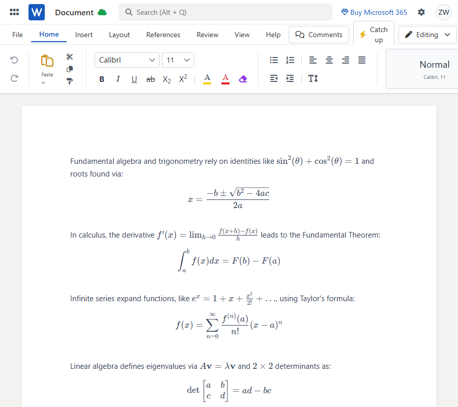 How to Export ChatGPT Math Equations to Word or PDF